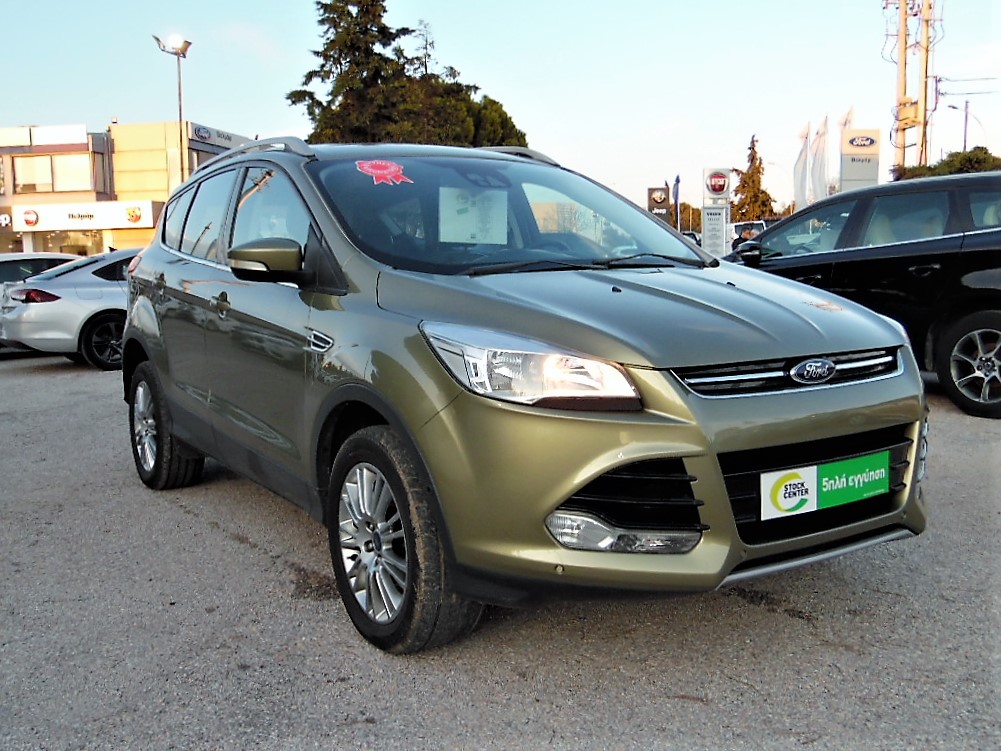 Ford - Kuga - TITANIUM AWD AUTO - Πράσινο - 2013 | Stock Center