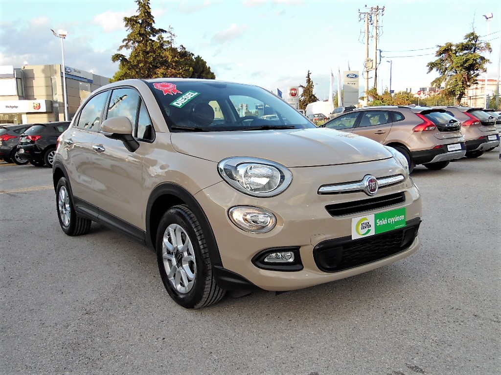 Fiat - 500X - POP STAR DIESEL - Καφέ - 2017 | Stock Center