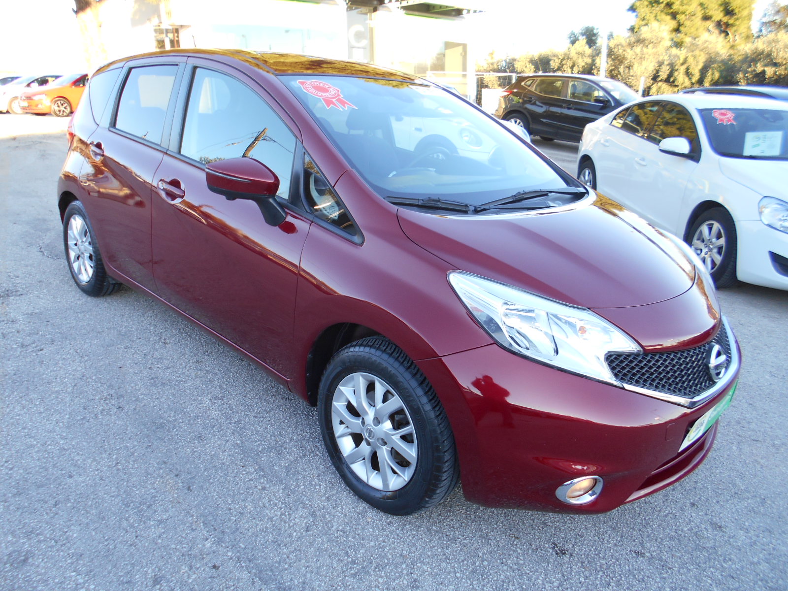 Nissan - Note - ACCENTA TECKPACK - Μπορντό - 2015 | Stock Center