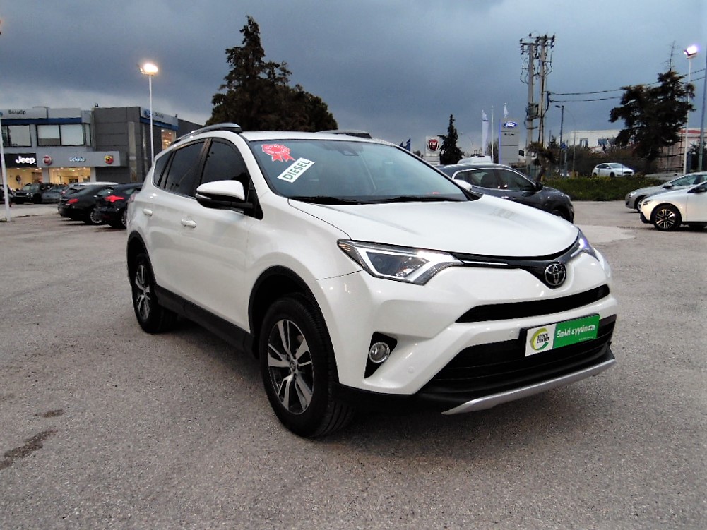 Toyota - RAV 4 - 5πλη ΕΓΓΥΗΣΗ-ACTIVE DIESEL - Ασπρο - 2016 | Stock Center