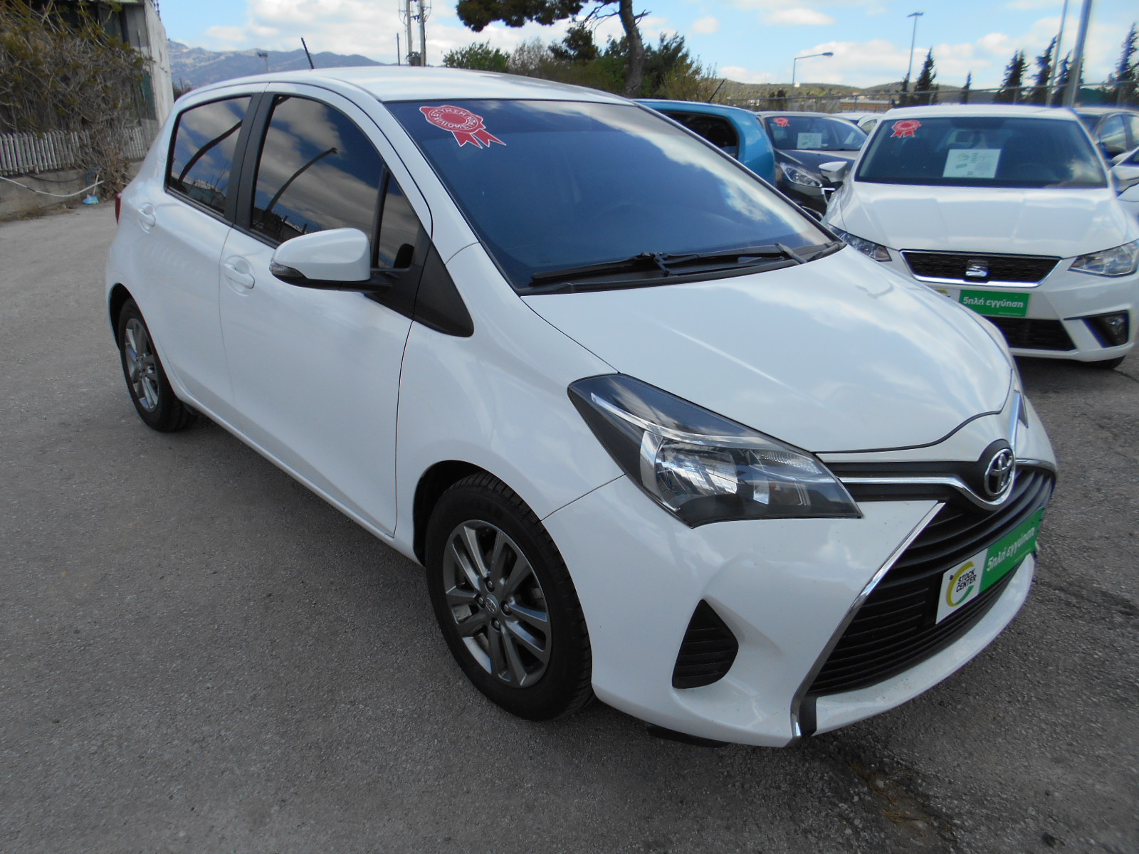 Toyota - Yaris - ACTIVE PLUS 1.4 90HP - Ασπρο - 2016 | Stock Center