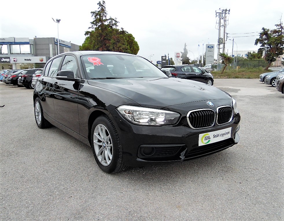 Bmw - 114 - 5πλη ΕΓΓΥΗΣΗ-ADVANTAGE DIESEL - Μαύρο - 2018 | Stock Center