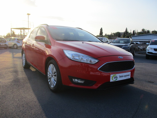 Ford - Focus - 5πλη εγγύηση-BUSINESS TDCI S/W - Κόκκινο - 2017 | Stock ...