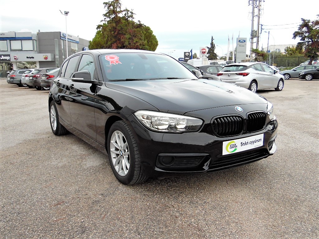 Bmw - 114 - 5πλη ΕΓΓΥΗΣΗ-ADVANTAGE DIESEL - Μαύρο - 2019 | Stock Center