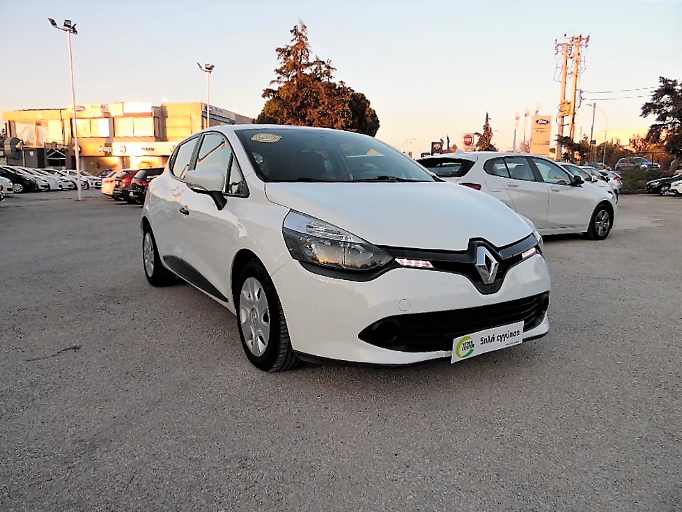 Renault - Clio - 5πλη ΕΓΓΥΗΣΗ-VAN DIESEL - Ασπρο - 2016 | Stock Center