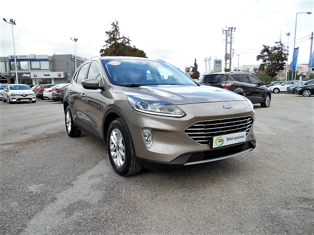 Ford - Kuga - 5πλη ΕΓΓΥΗΣΗ-TITANIUM DIESEL - Μπεζ - 2020 | Stock Center