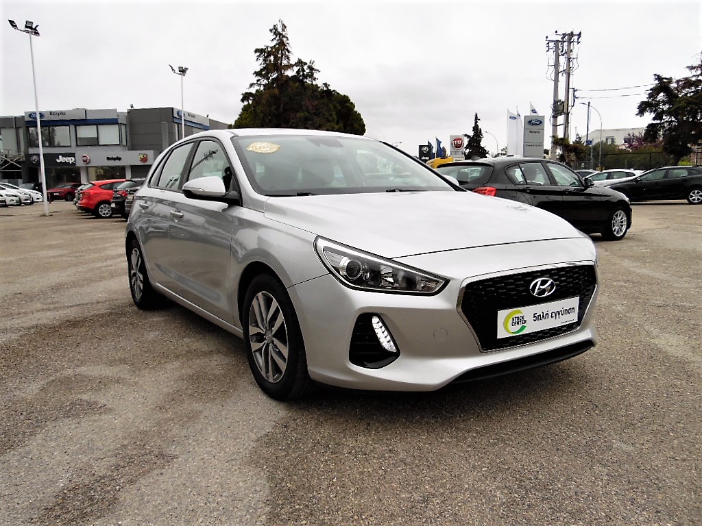 Hyundai - i 30 - 5πλη ΕΓΓΥΗΣΗ-ACTIVE - Ασημί - 2019 | Stock Center