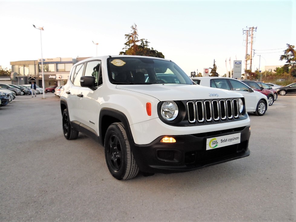 Jeep - Renegade - 5πλη ΕΓΓΥΗΣΗ-SPORT DIESEL - Ασπρο - 2019 | Stock Center