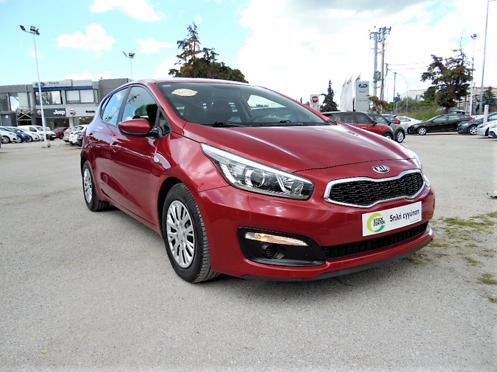 Kia - Ceed - 5πλη ΕΓΓΥΗΣΗ-LX DIESEL - Κόκκινο σκούρο - 2017 | Stock Center