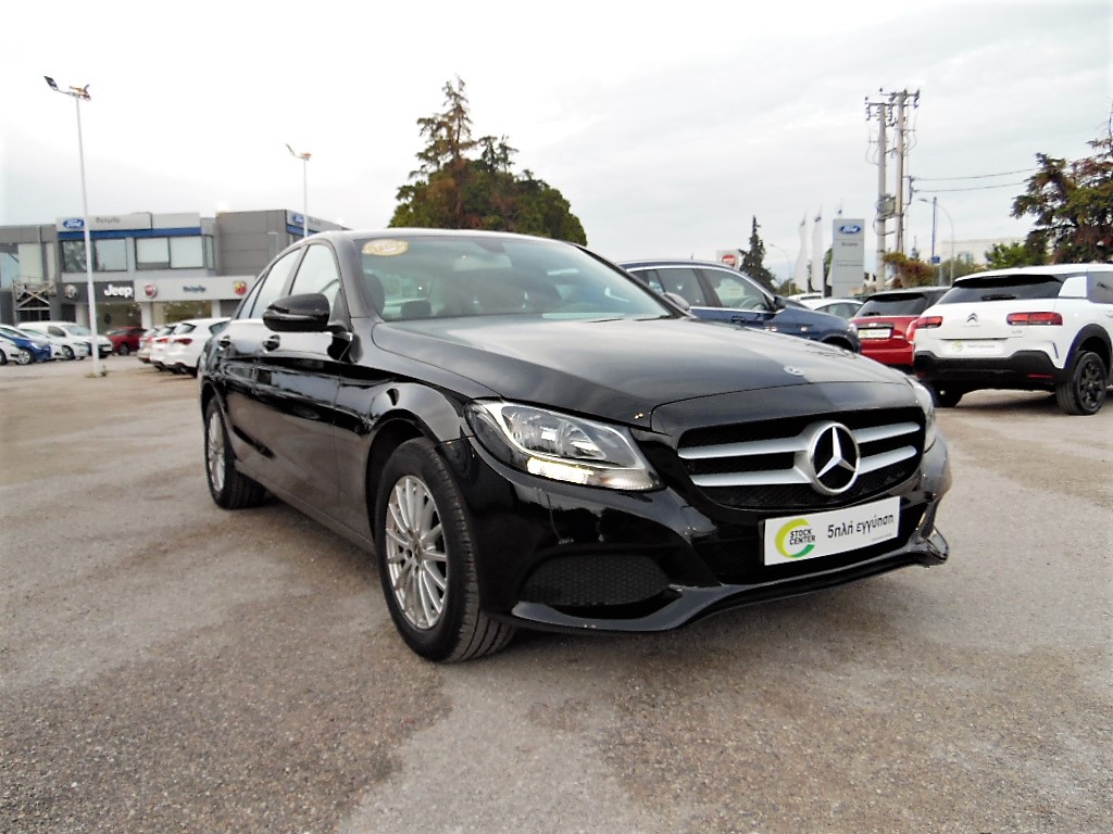 Mercedes-Benz - C 180 - 5 Χρόνια εγγύηση-ELEGANCE AUTO - Μαύρο - 2017 ...
