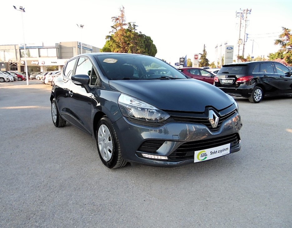 Renault - Clio - 5πλη ΕΓΓΥΗΣΗ-AUTHENTIC DIESEL - Μπλε - 2018 | Stock Center