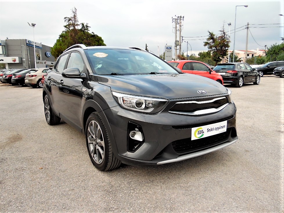 Kia - Stonic - 5 Χρόνια εγγύηση-PREMIUM AUTO - Γκρι - 2019 | Stock Center