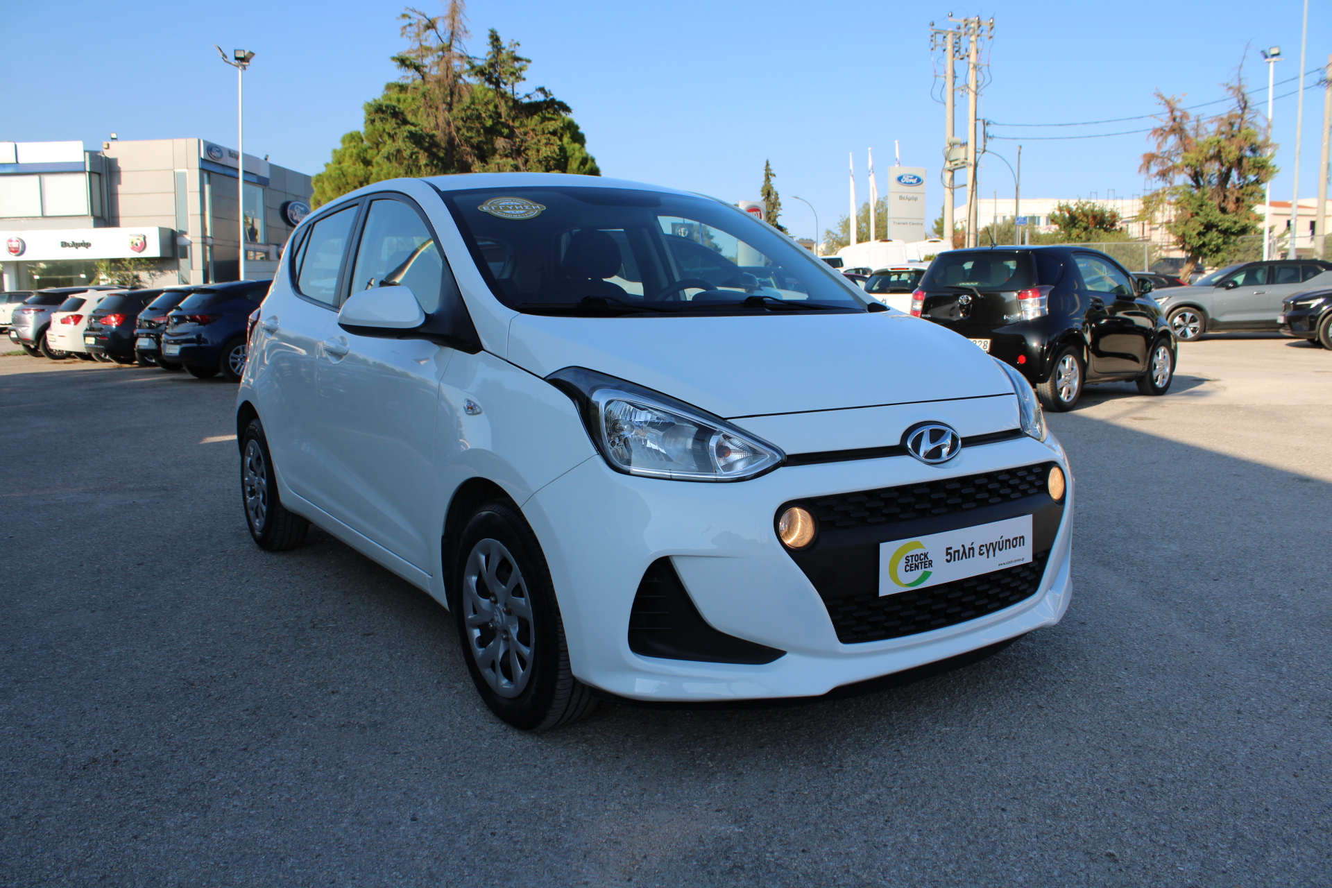 Hyundai - i 10 - 5 Χρόνια εγγύηση-ACTIVE AUTO - Ασπρο - 2019 | Stock Center