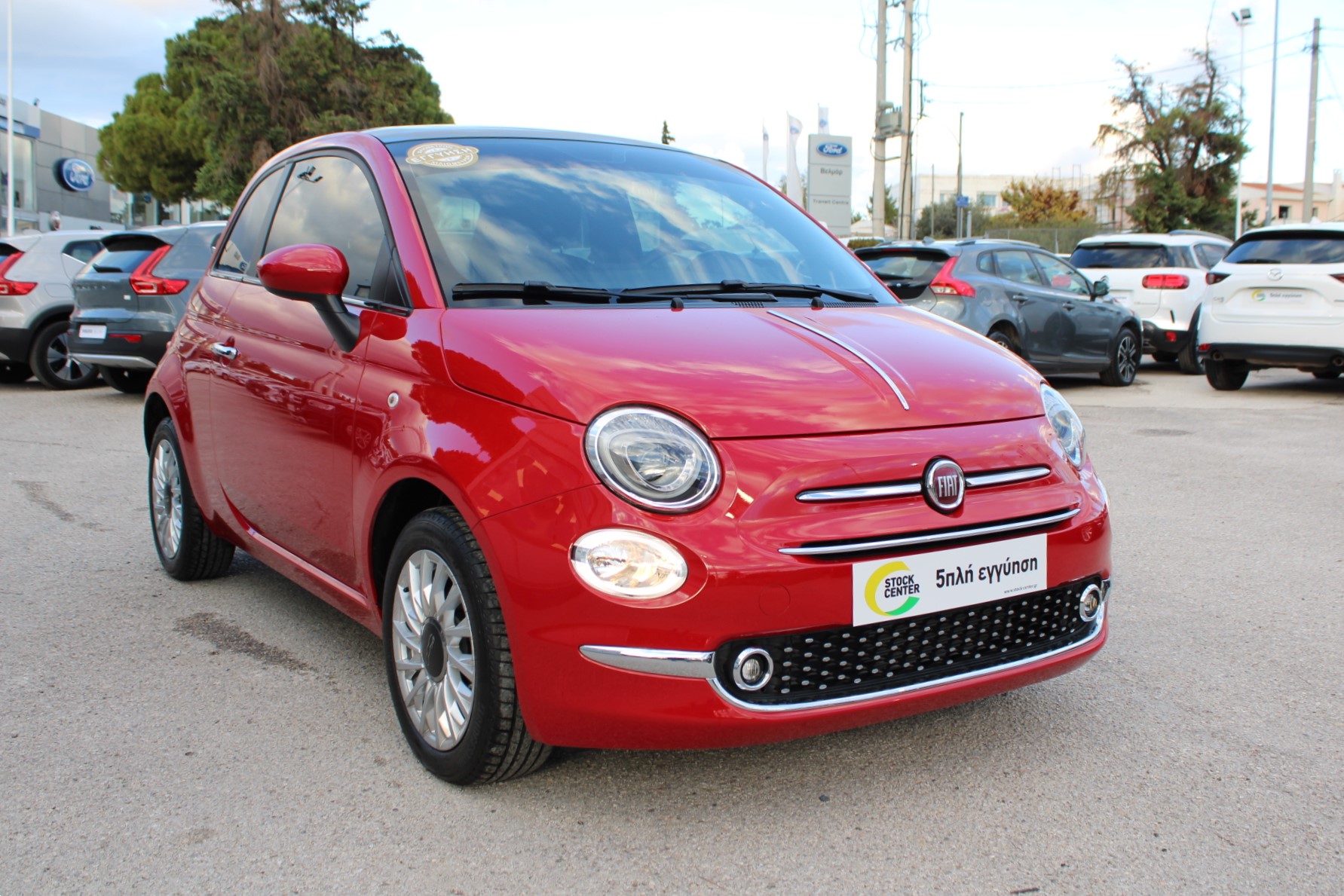 Fiat - 500 - 5 Χρόνια εγγύηση-DOLCE VITA HYBRID - Κόκκινο - 2024 ...