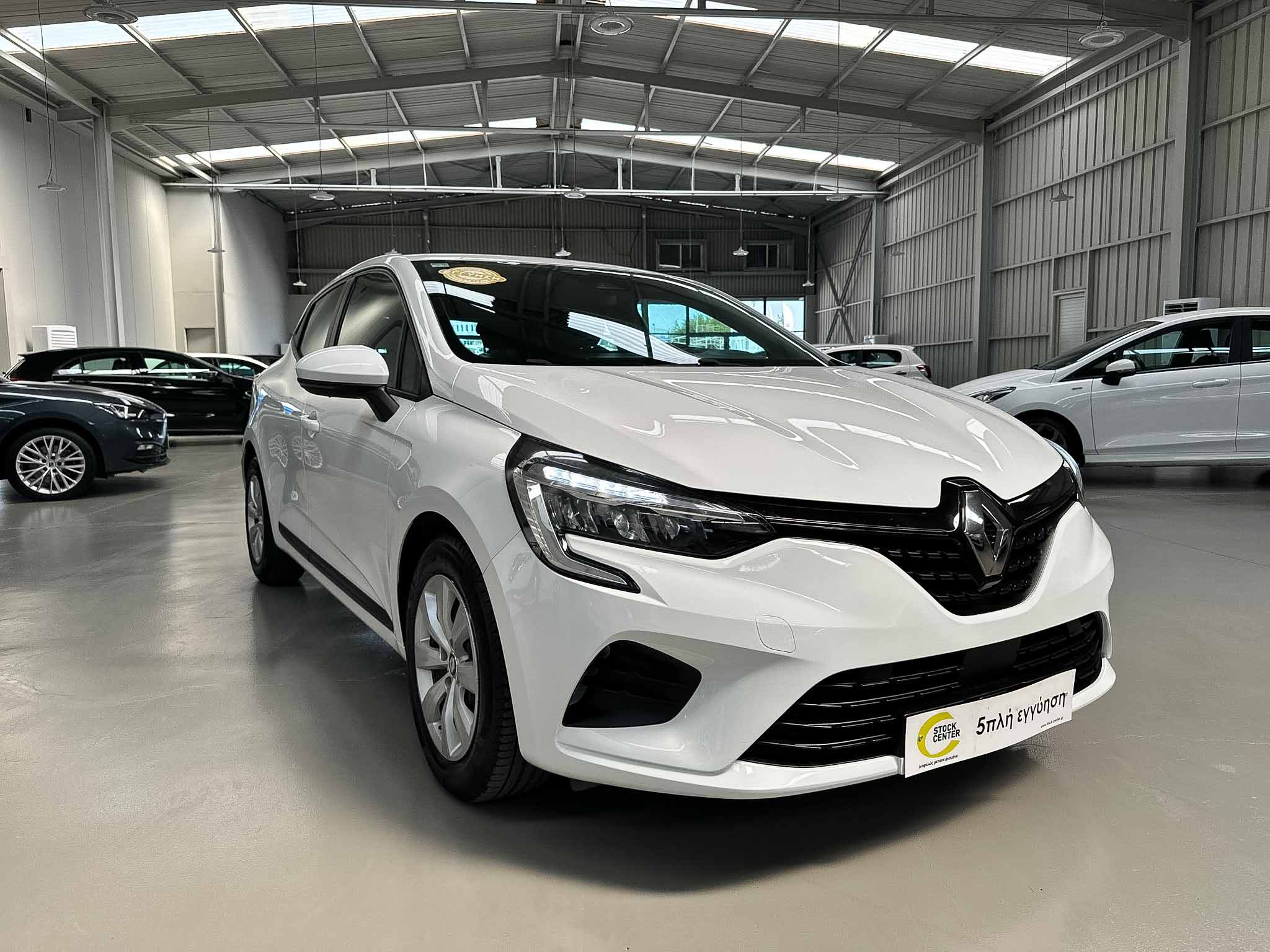 Renault - Clio - 5 Χρόνια Εγγύηση - AUTHENTIC - Ασπρο - 2020 | Stock Center