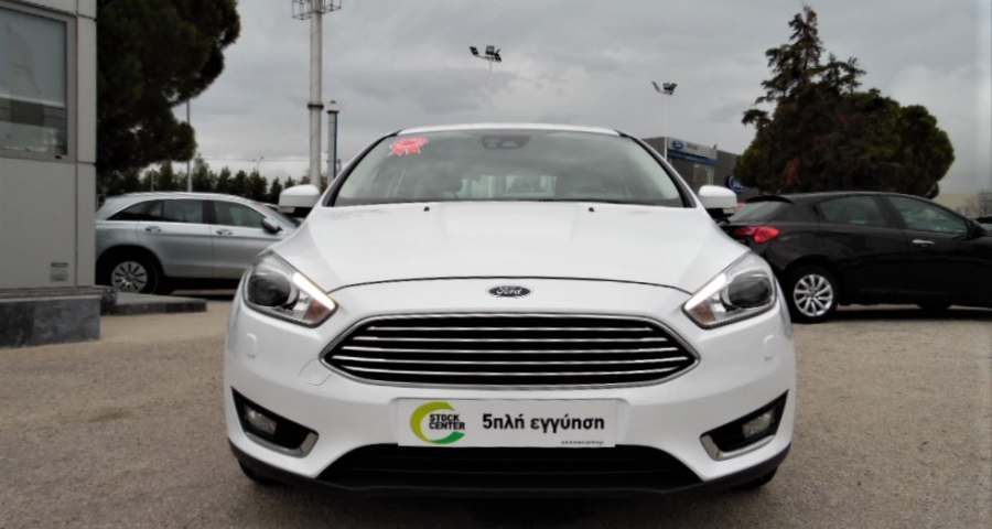 Ford - Focus - 5πλη ΕΓΓΥΗΣΗ-TITANIUM X DIESEL - Ασπρο - 2017 | Stock Center