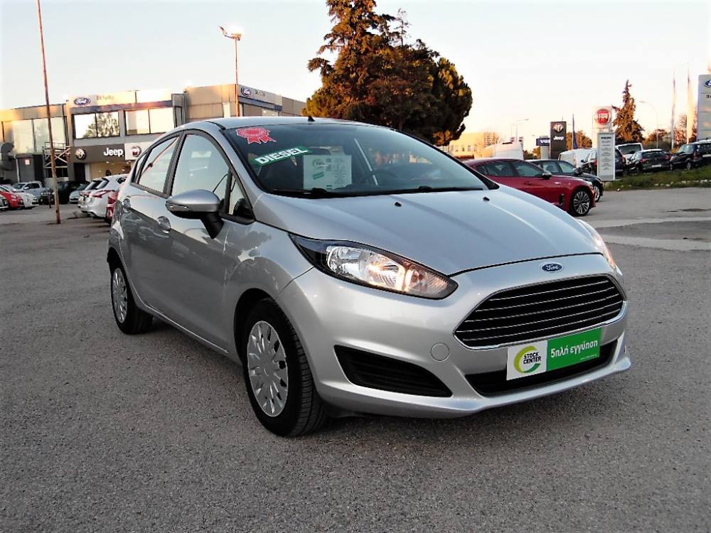 Ford - Fiesta - TREND ECONETIC DIESEL - Ασημί - 2015 | Stock Center