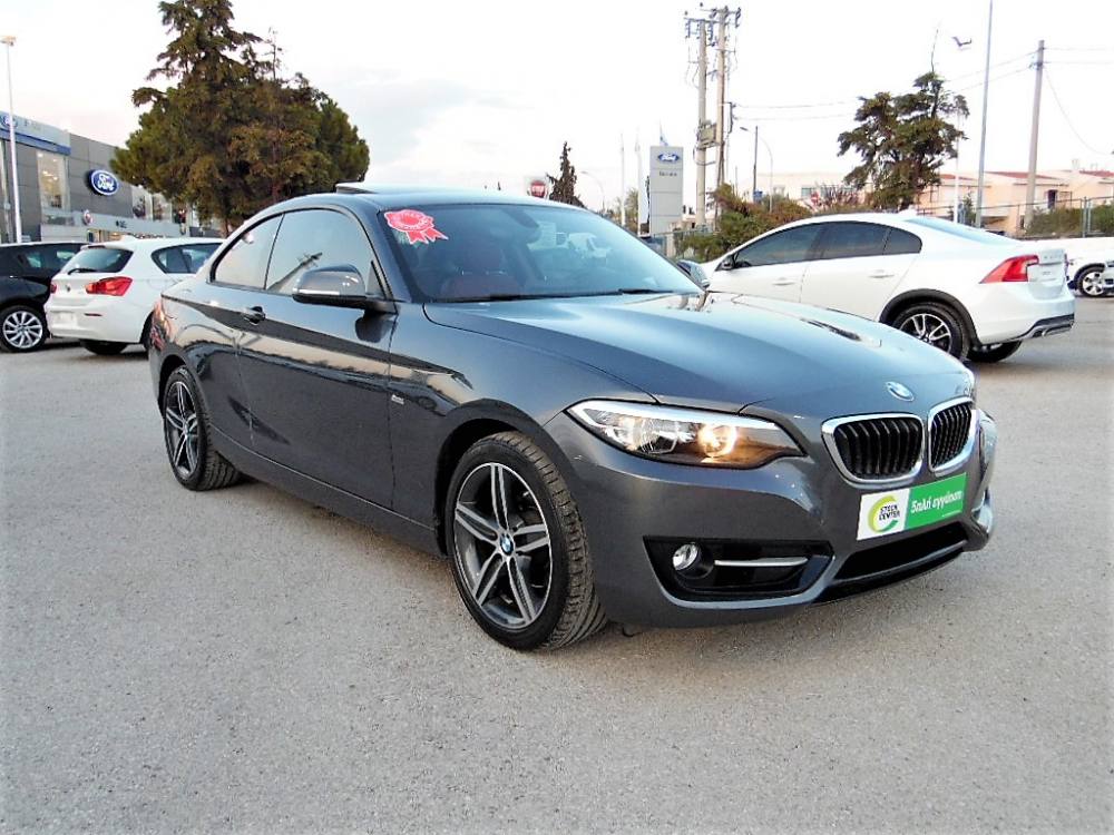 Bmw - 218 - COUPE SPORT AUTO - Γκρι - 2015 | Stock Center